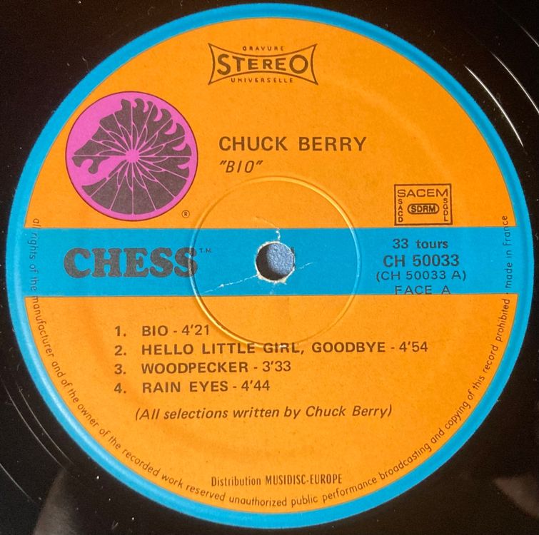 CHUCK BERRY - BIO (D'occasion) à Poliez-Pittet pour CHF 10 – avec ...