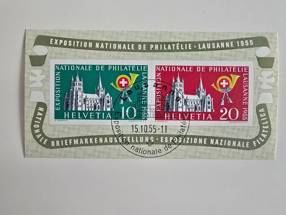 Lausanne Block 1955 | Kaufen auf Ricardo