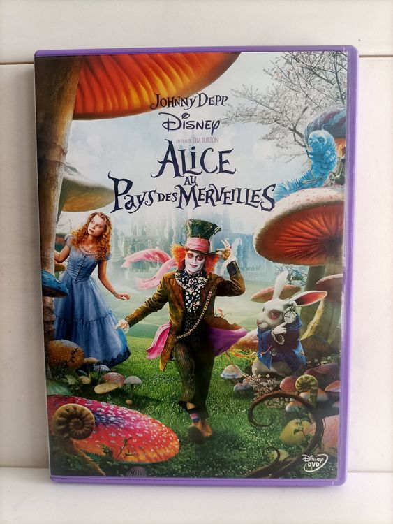 DVD Alice au pays des merveilles Johnny Depp (Disney) fr/uk (D'occasion ...