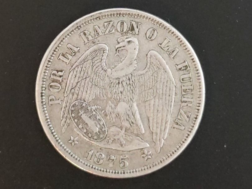 Chile 1 Peso 1875 Silber selten | Kaufen auf Ricardo