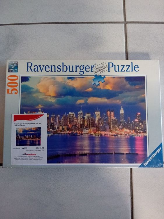 Ravensburger Puzzle 500 Teile OVP - Skyline New York | Kaufen auf Ricardo