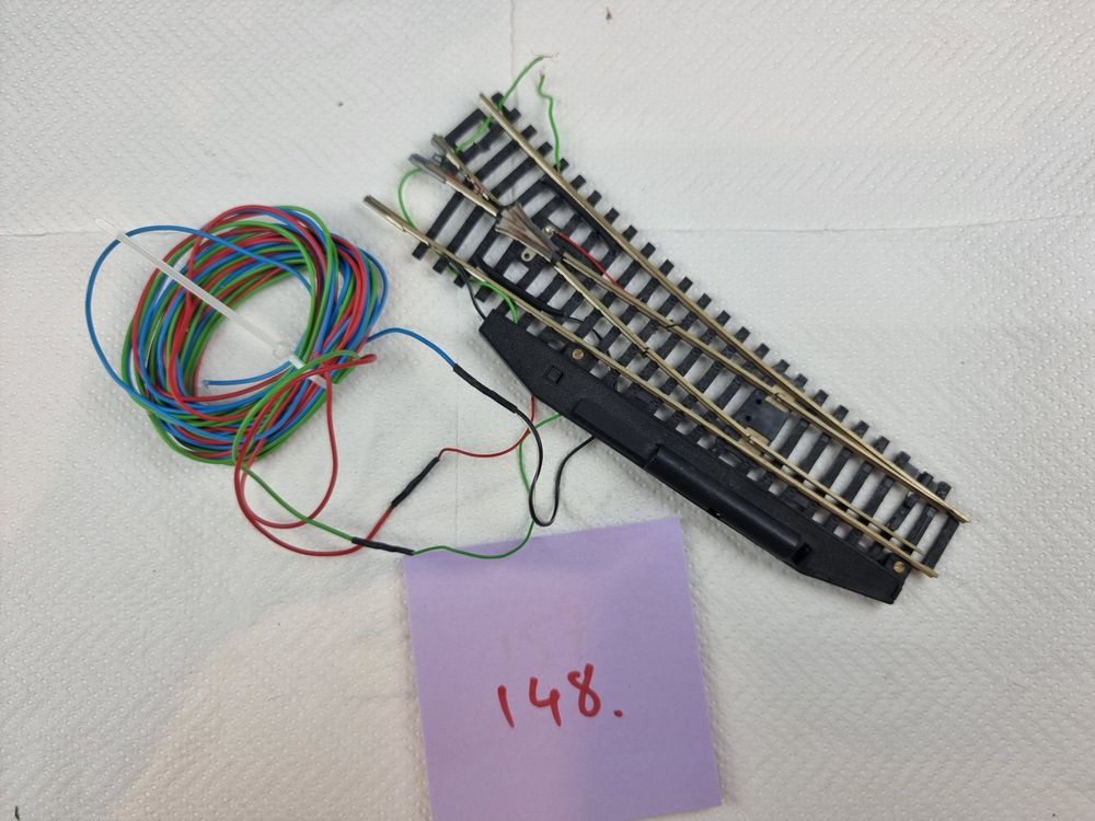 ROCO Rechtsweiche mit elektro-Weichenantrieb H0 DC 1:87 | Kaufen auf Ricardo