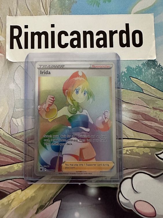204/189 Trainer Irida Rainbow 2022 Pokemon Card EN (Gebraucht) in ...