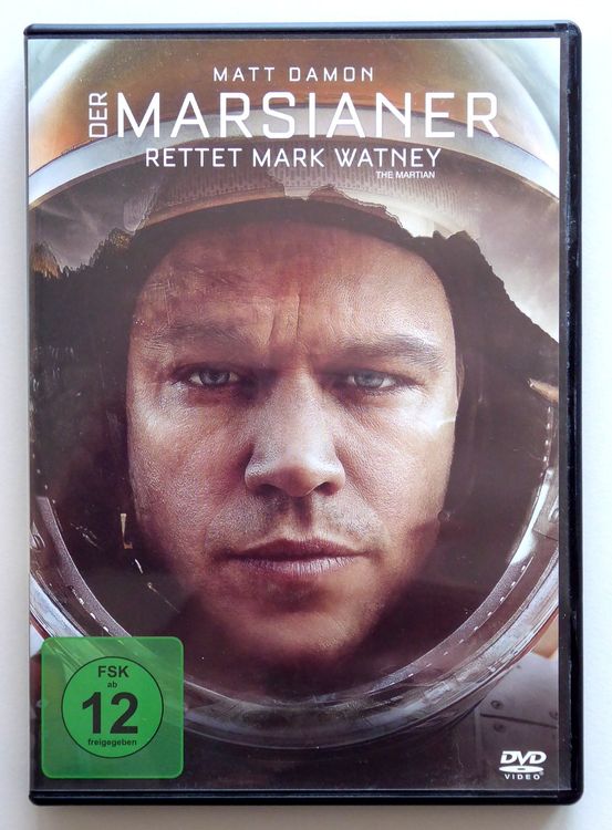 DVD "Der Marsianer - Rettet Mark Watney" mit Matt Damon (Gebraucht) in ...