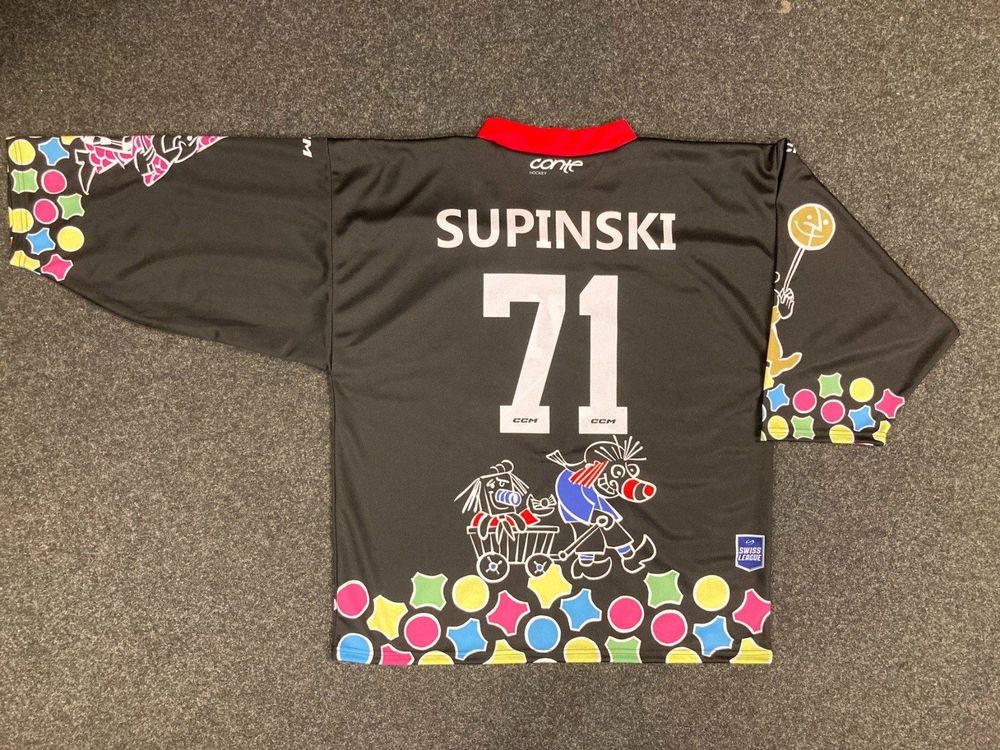 Nr.71 | Gameworn Fasnachts Spezialtrikot Brett Supinski | Kaufen auf ...