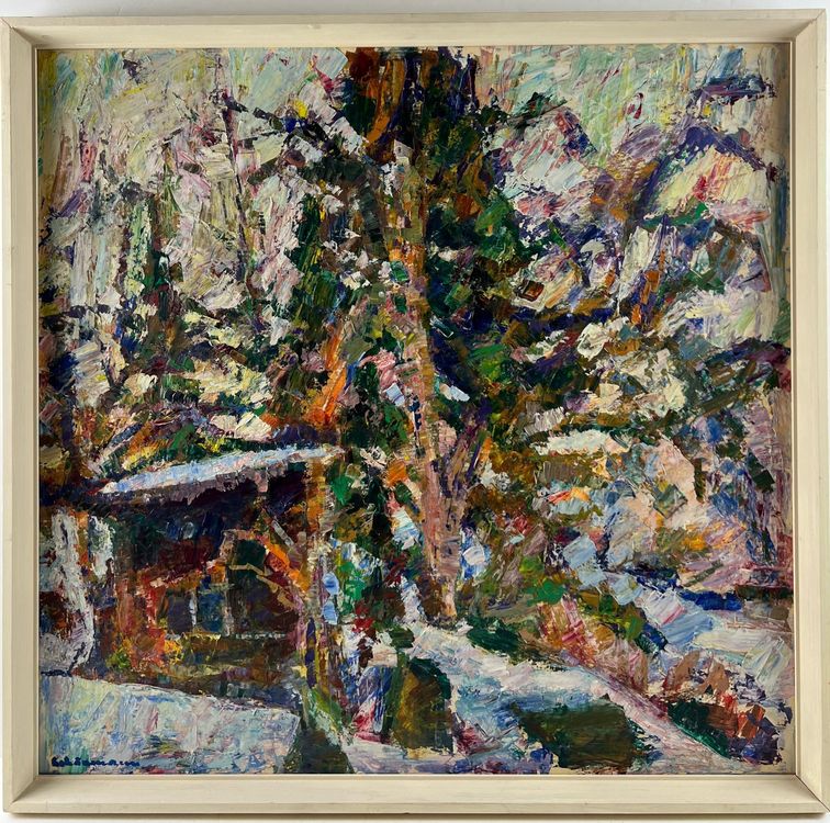 Erwin Schönmann (1906-1999) Grosser Gemälde (Gebraucht) in Neuhausen am Rheinfall für CHF 235 ...