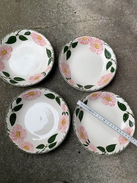 Villeroy & Boch Wild-Rose 4er Set Suppenteller | Kaufen auf Ricardo