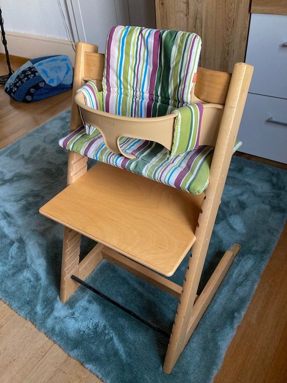 Hochstuhl Stokke Triptrap mit Babyschale | Kaufen auf Ricardo