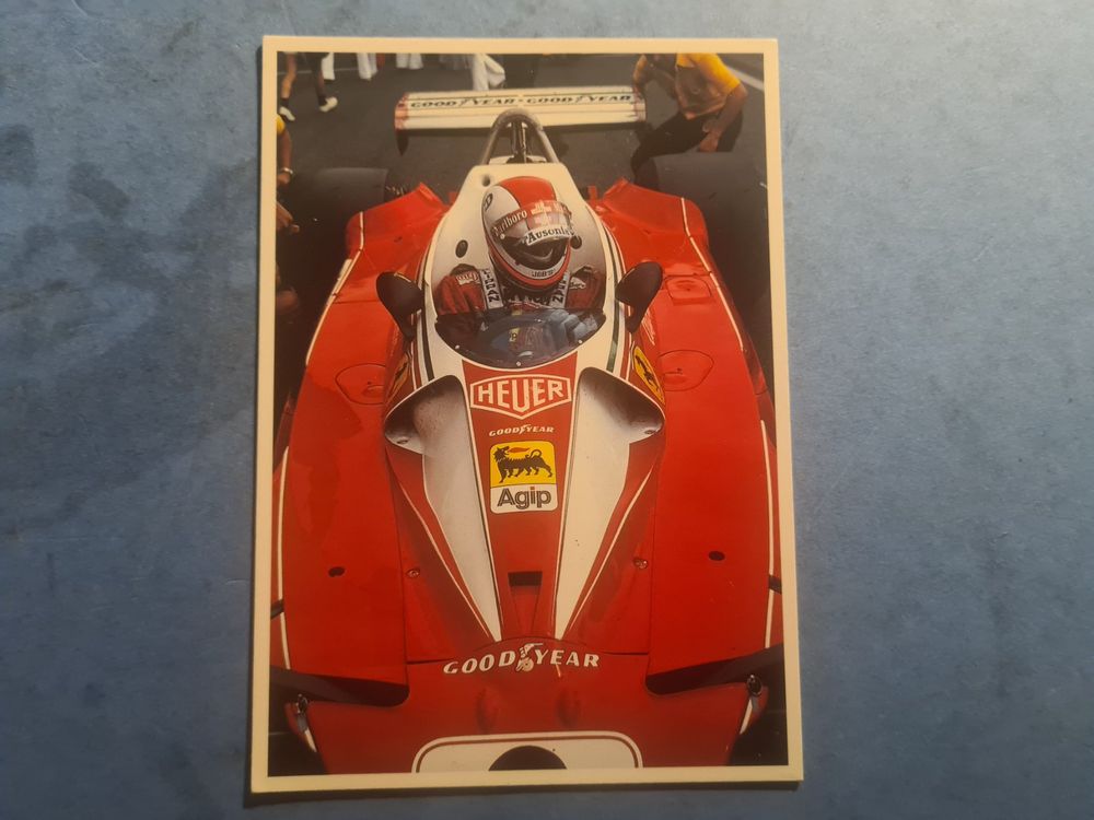 CLAY REGAZZONI FERRARI CARTE POSTALE VINTAGE (Gebraucht) in Bellevue ...