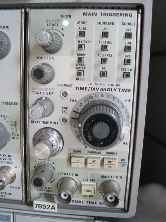 Tektronix Zeitbasis 7B92A (Defekt) in Dietwil für CHF 30 – mit ...