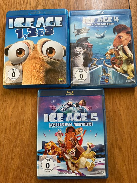 Ice Age 1-5 Bluray (Gebraucht) in Benken ZH für CHF 17.9 – mit Lieferung auf Ricardo kaufen
