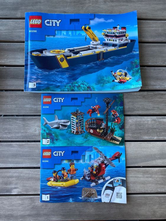 Lego U-Boot‘s Tauchstation Set 60263, 60264, 60265, 60266 | Kaufen auf ...