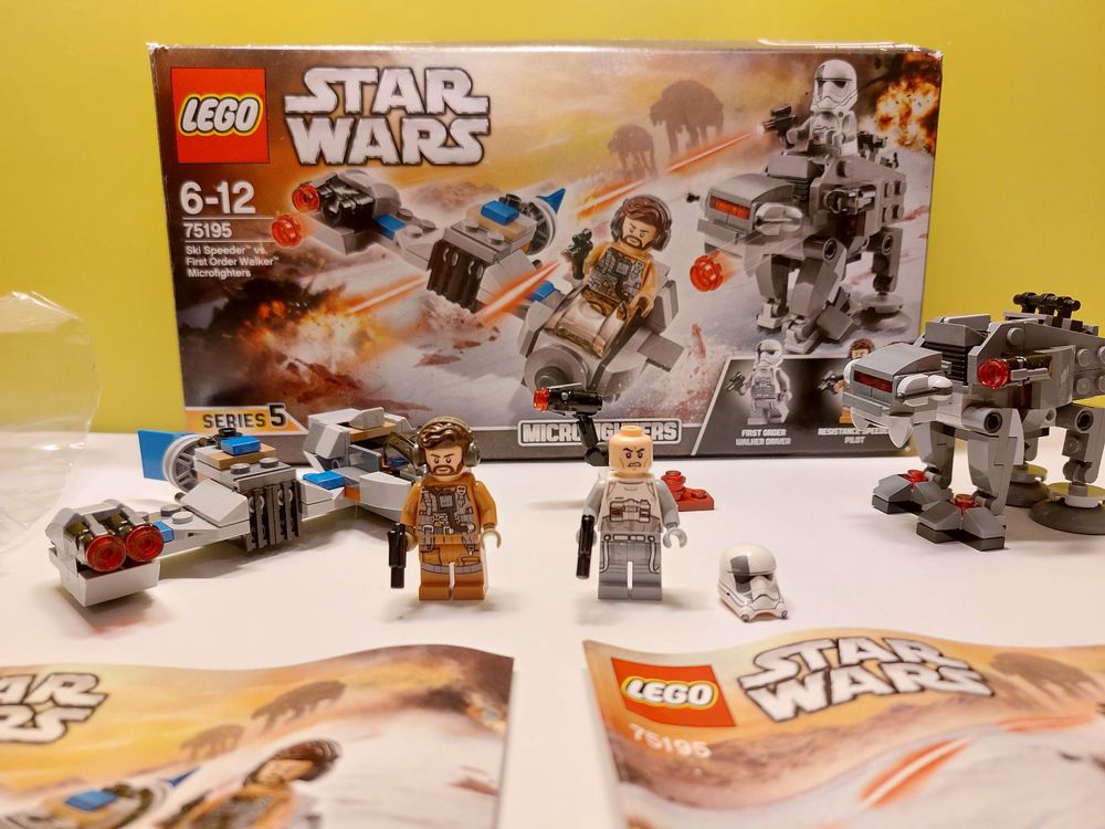 LEGO Star Wars 75195 Ski Speeder vs. First Order- OVP und BA | Kaufen ...