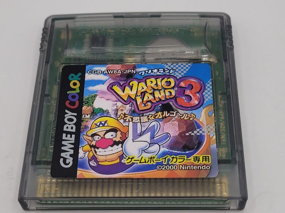 Wario Land 3 Top Zustand Gameboy Color OVP GBC jap (Gebraucht) in ...