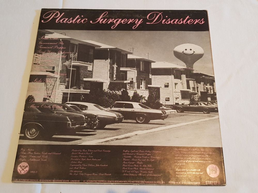 Dead Kennedys, LP, Plastic surgery disasters, 1982 | Kaufen auf Ricardo