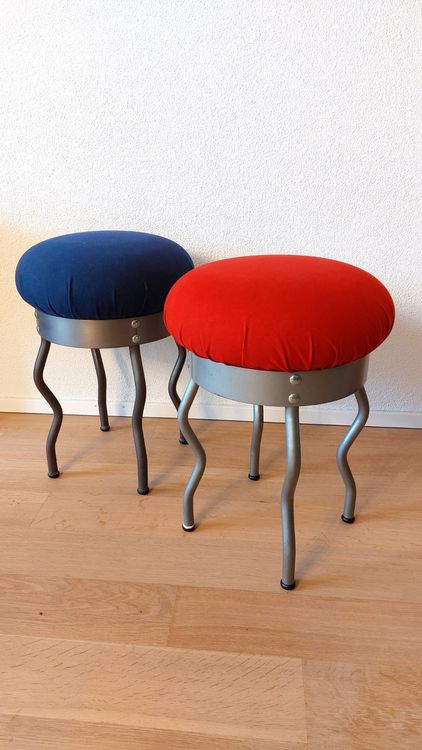 Vintage Design Ikea Uri Hocker (90er Memphis Sottsass Stil (Gebraucht ...