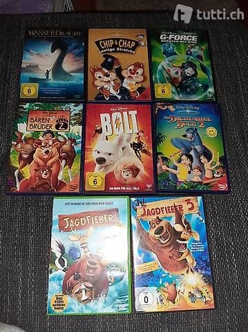 Super 61-teiliges DVD Paket Sammlung Familie Kinder Teenies (Gebraucht ...