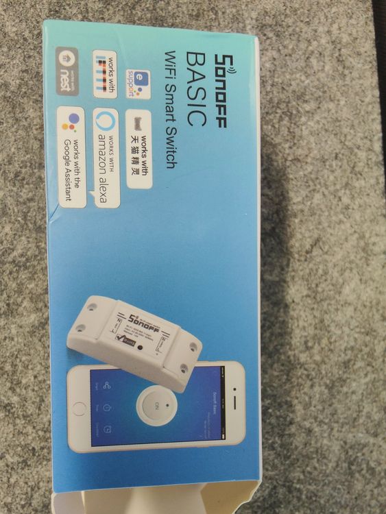 SONOFF Outlets Basic Wifi Breaker Switch (Neu und originalverpackt) in Ebikon für CHF 7.2 – mit ...