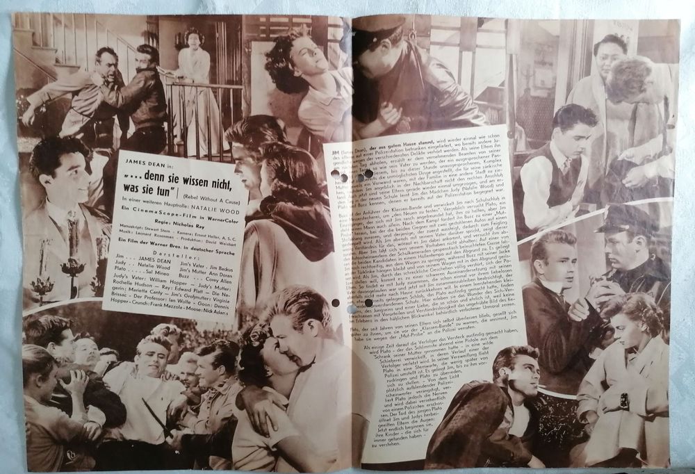 James Dean - Filmprogramm NFP - Original | Kaufen auf Ricardo