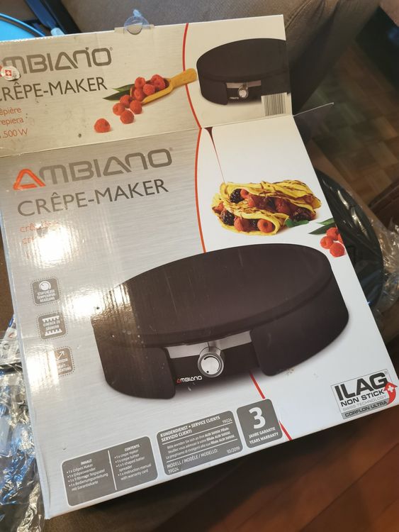 Crep Maschine crepe maker neu (Neu und originalverpackt) in Freienbach ...