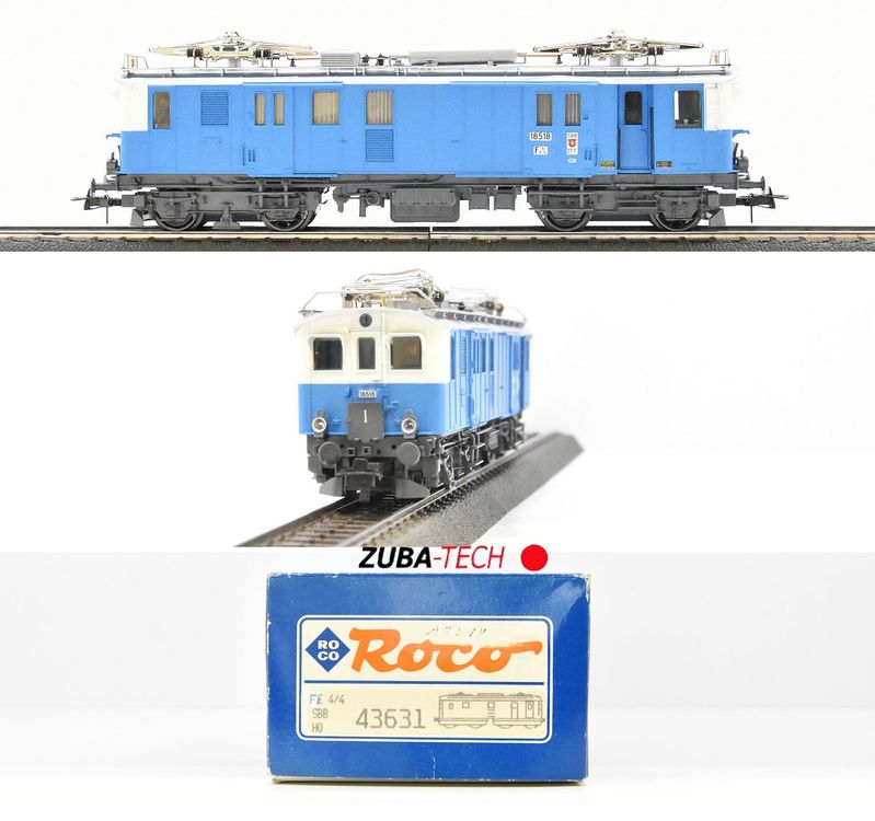 Roco 43631 Gepäcktriebwagen Fe 4/4 SBB H0 GS Analog mit OVP | Kaufen ...
