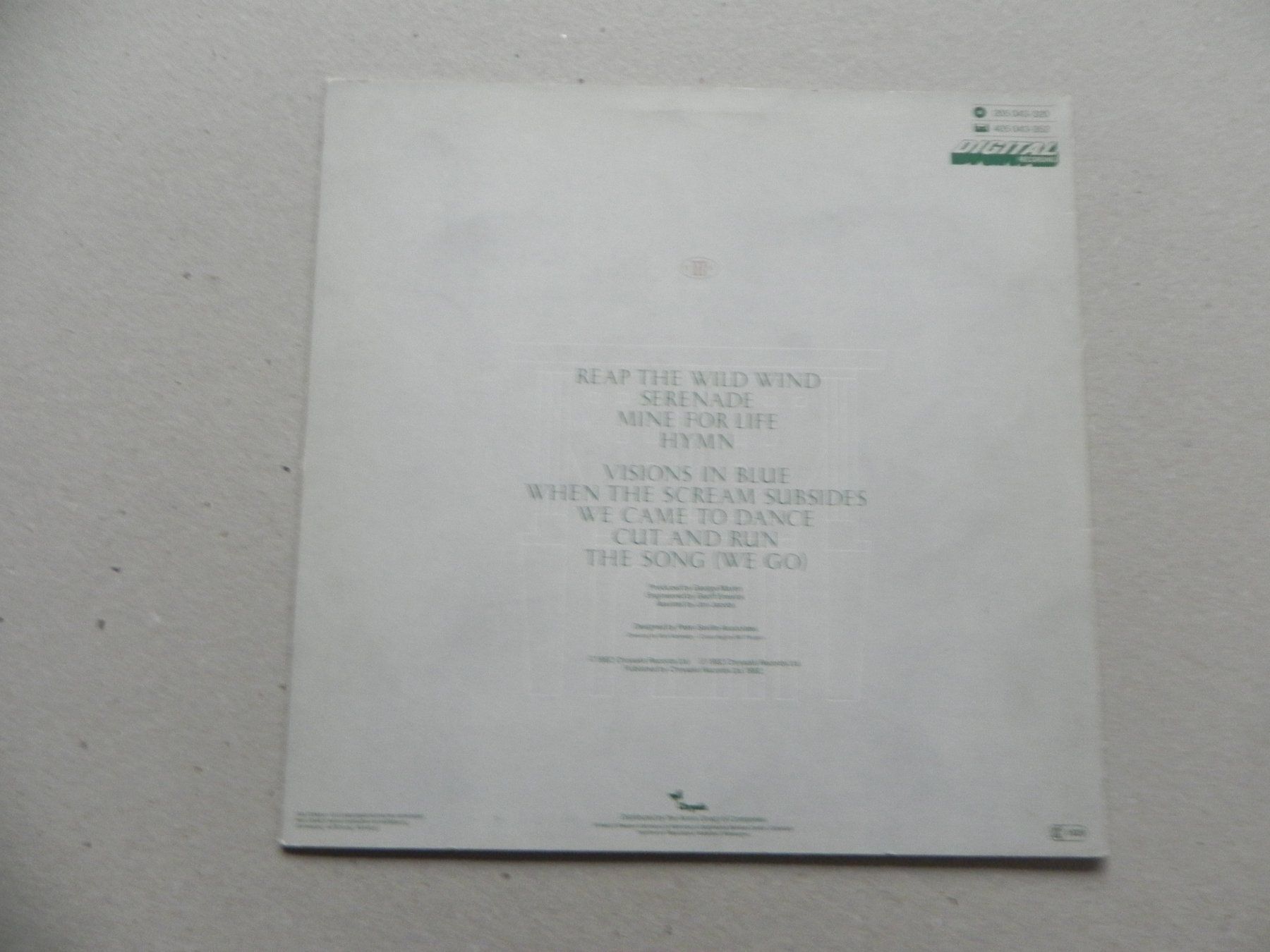 LP brit. New Wave Rock Synth Pop Band Ultravox 1982 Quartett (Gebraucht ...