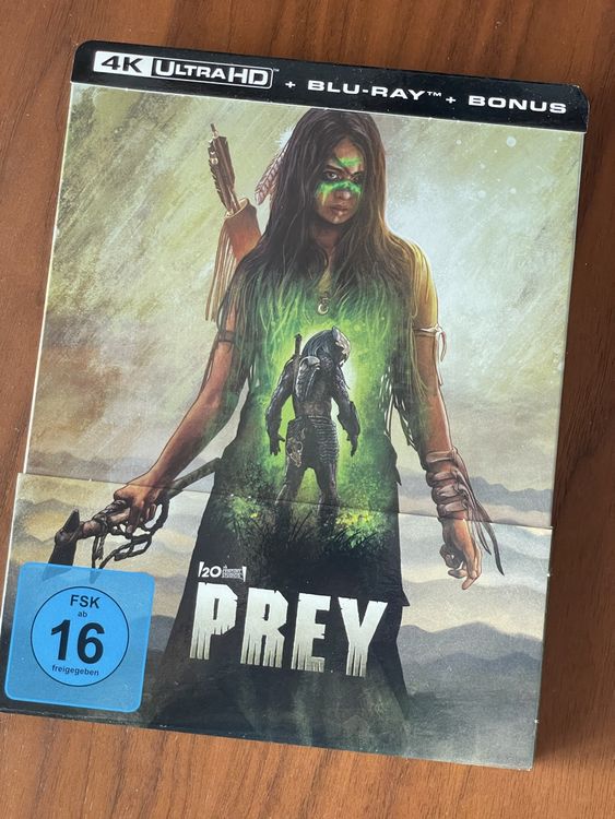 Prey (2022) 4K Ultra HD + Blu-ray Limited Steelbook | Kaufen auf Ricardo