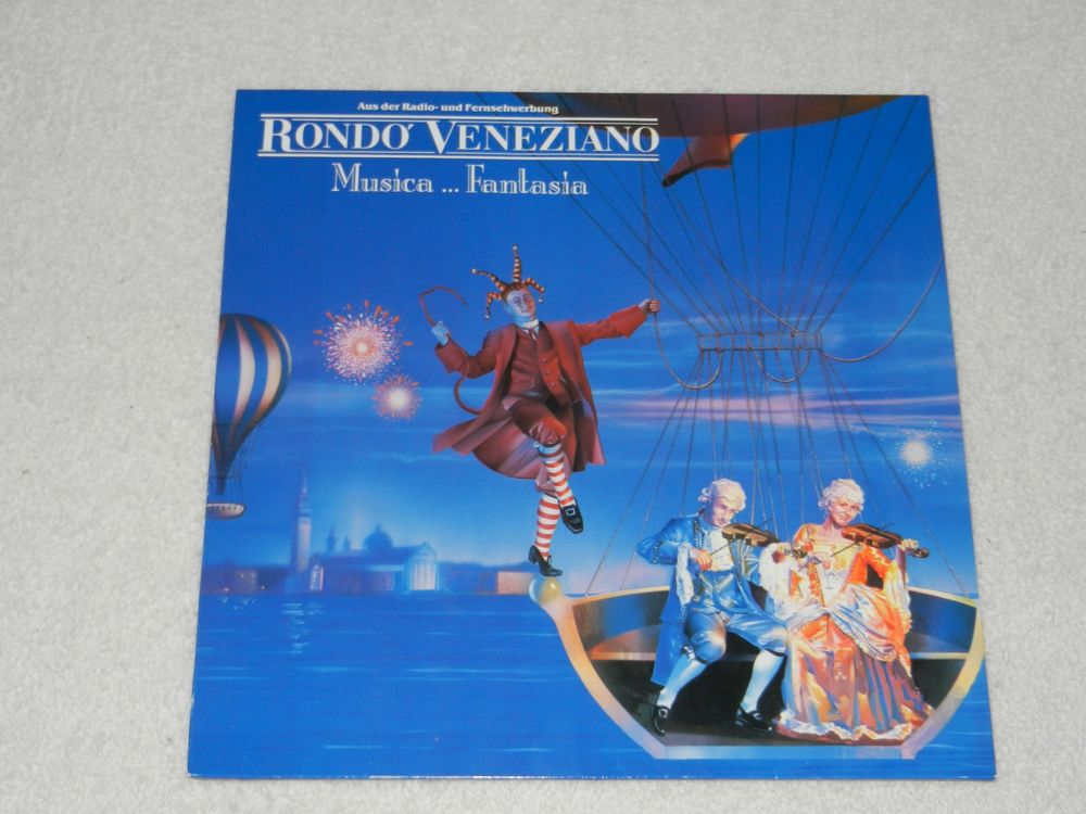 LP RONDO VENEZIANO - MUSICA...FANTASIA / 1990 GERMANY,(EX+) | Acheter ...