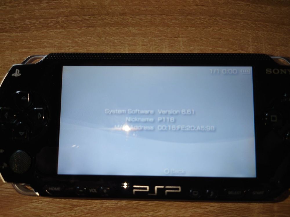Sony Playstation Portable PSP-1004 CIB in Top Zustand! (Gebraucht) in ...