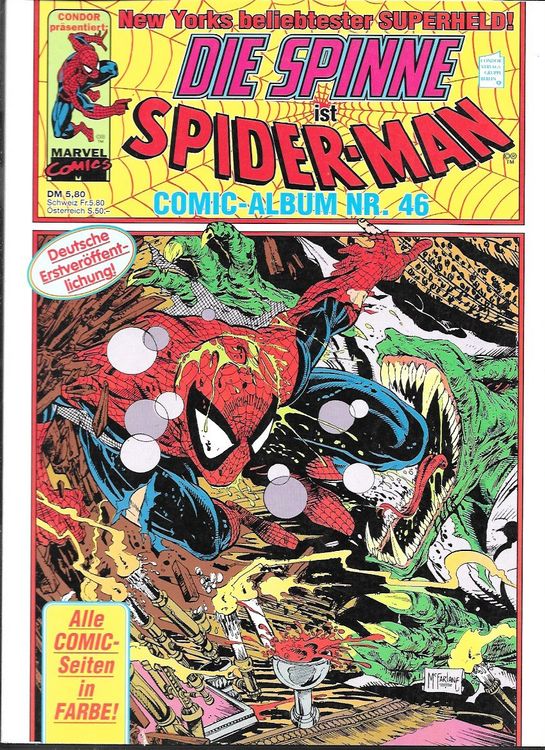 Die Spinne Album Nr 46 Marvel Condor 1992 (Gebraucht) in Winterthur für ...