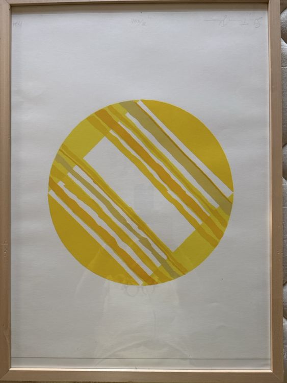 GUBERMANN Sidney (1936). Aquarelle de 1974 (D'occasion) à Schmitten FR ...