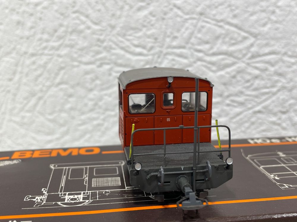 Bemo 1273 65 RhB Tm 2/2 Rangiertraktor | Kaufen auf Ricardo