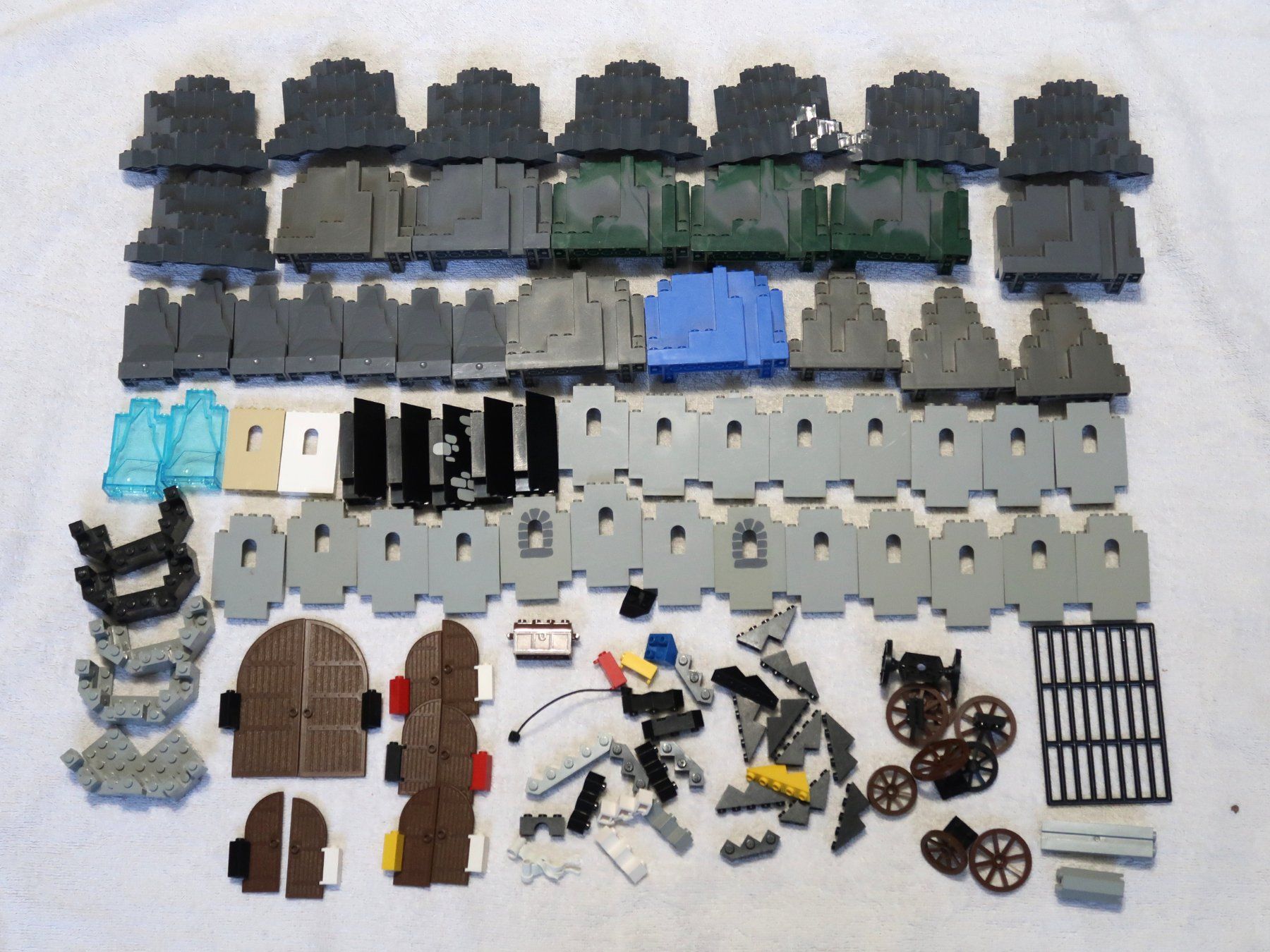 Lego Spezialteile Fels Panel Burg Ritter Tor (Gebraucht) in Oberwil b ...