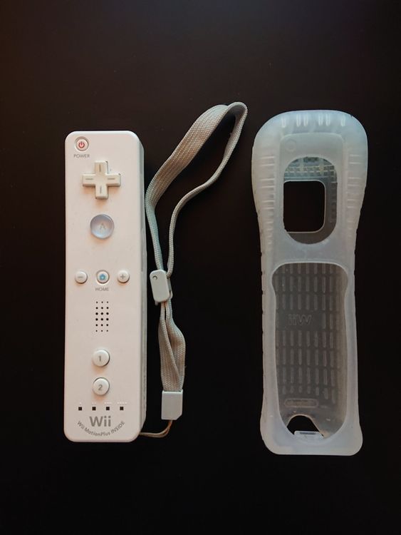 Nintendo Wii - Wii Remote Controller inkl. Gummi Grip Hülle (Gebraucht ...