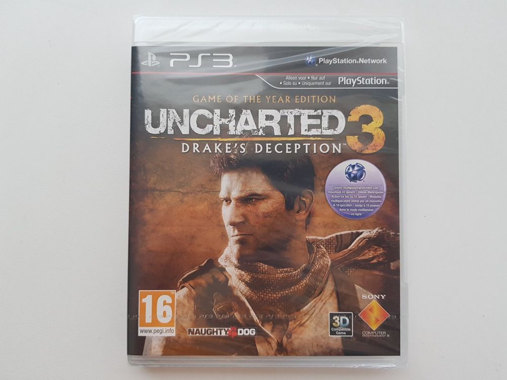 PS3 Uncharted 3 Drake's Deception Game of the Year (neu OVP) (Neu und ...
