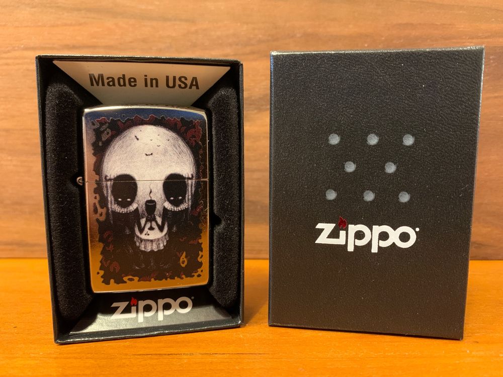 NEU Zippo Feuerzeug - Optical Illusion Skull (Neu und originalverpackt) in Riehen für CHF 29 ...