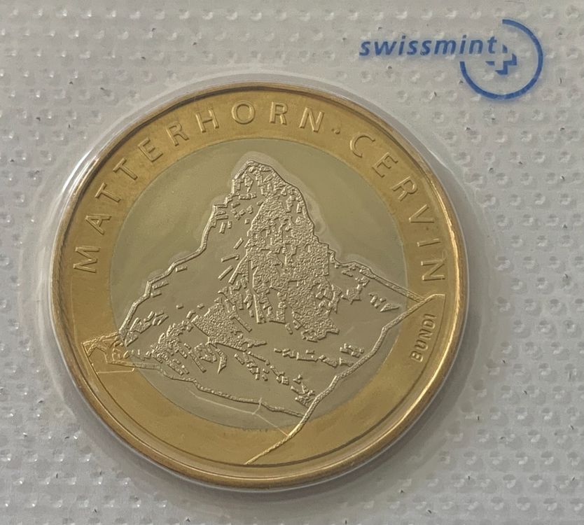 CH Sonder-/Gedenkmünze 2004 - Matterhorn CHF 10.- (Gebraucht) in Gundetswil für CHF 23 – mit ...