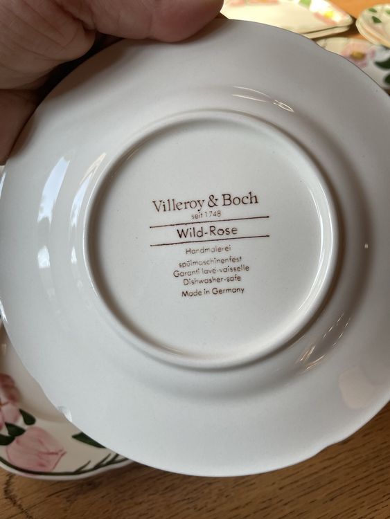Villeroy & Boch Wildrose Geschirrset | Kaufen auf Ricardo