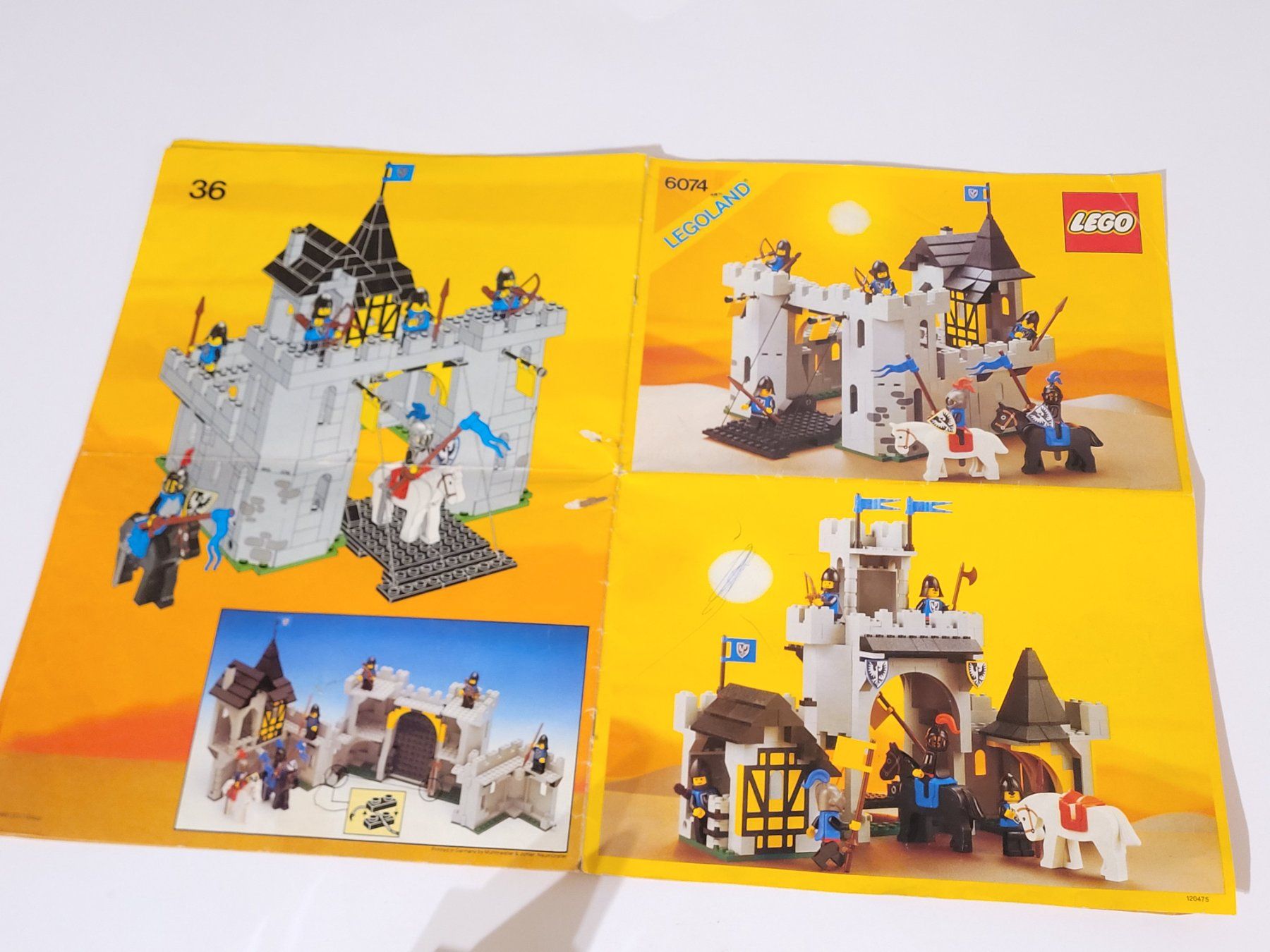 LEGO Ritter Burg 6074 Black Falcon's Fortress (Gebraucht) in La Tour-de ...