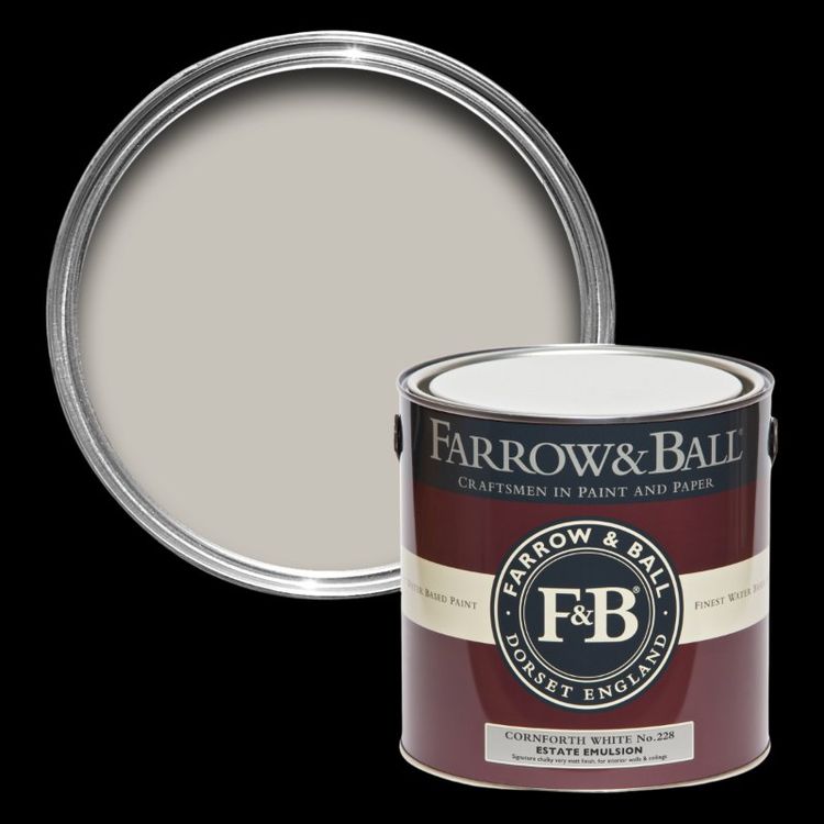 Farrow & Ball Wandfarbe matt / cornforth white 5lt (Neu (gemäss ...