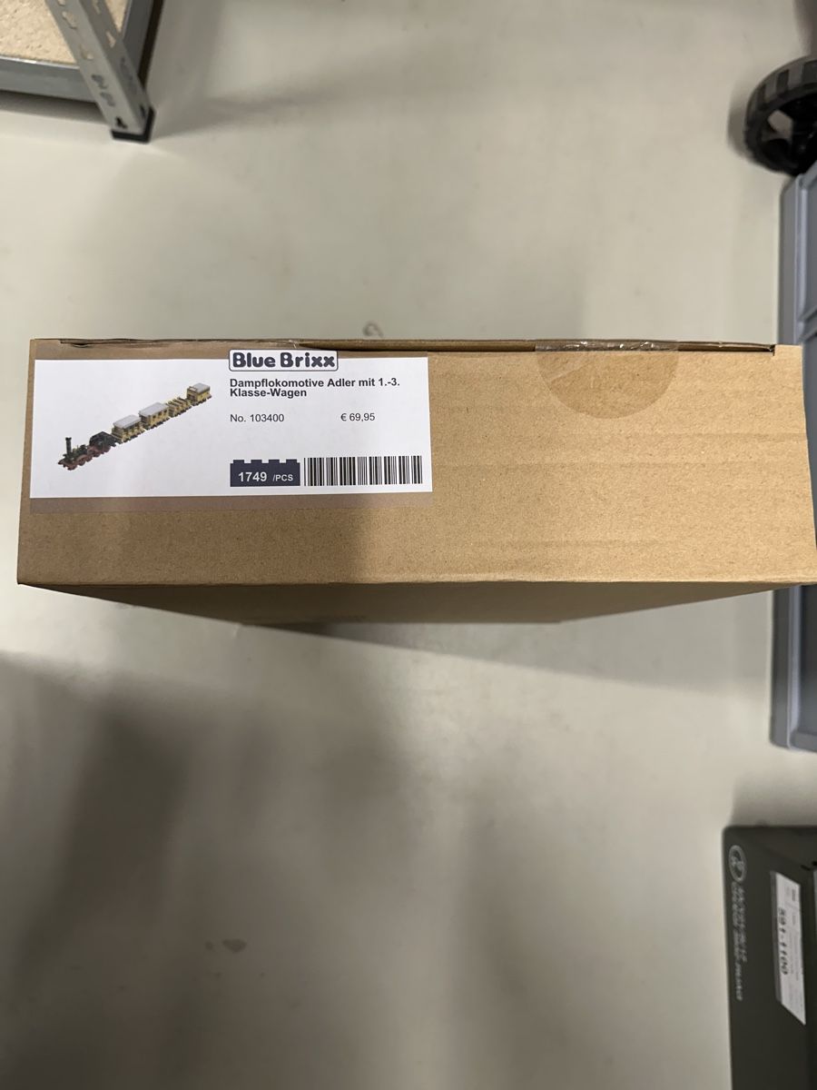 Blue Brixx Dampflokomotive Adler mit Wagen (Neu und originalverpackt) in Leimbach AG für CHF 49 ...
