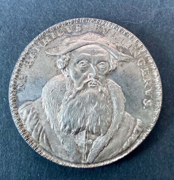 Heinrich Bullinger - Medaille, Zwingli-Nachfolger von Bremga (Gebraucht ...