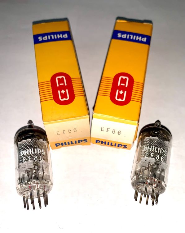 2 Röhren / Radioröhren EF86, NOS, Philips (Neu (gemäss Beschreibung)) in Biel/Bienne für CHF 48 ...