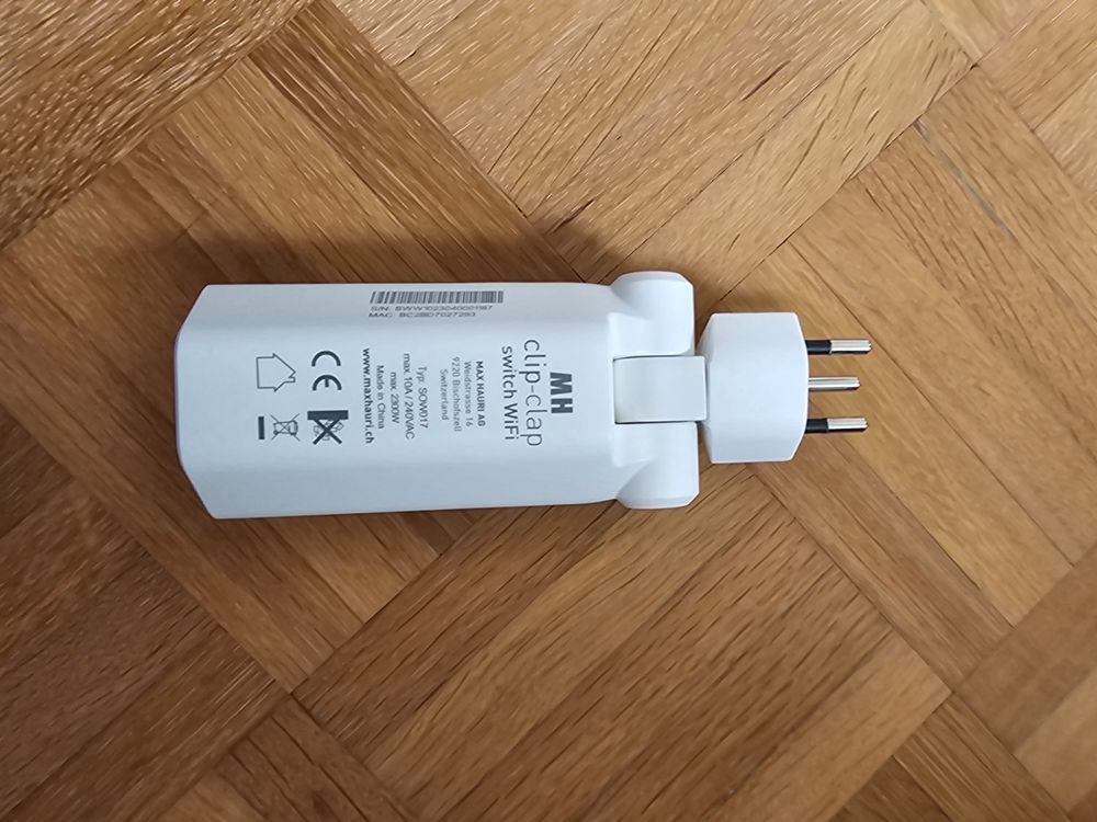 Max Hauri maxSmart 2.0 Clip-Clap | Kaufen auf Ricardo
