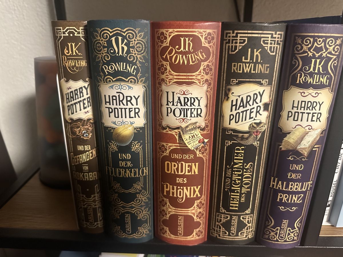 Harry Potter, Jubiläumsausgabe, 5 Bände, Top Zustand (Neu (gemäss ...