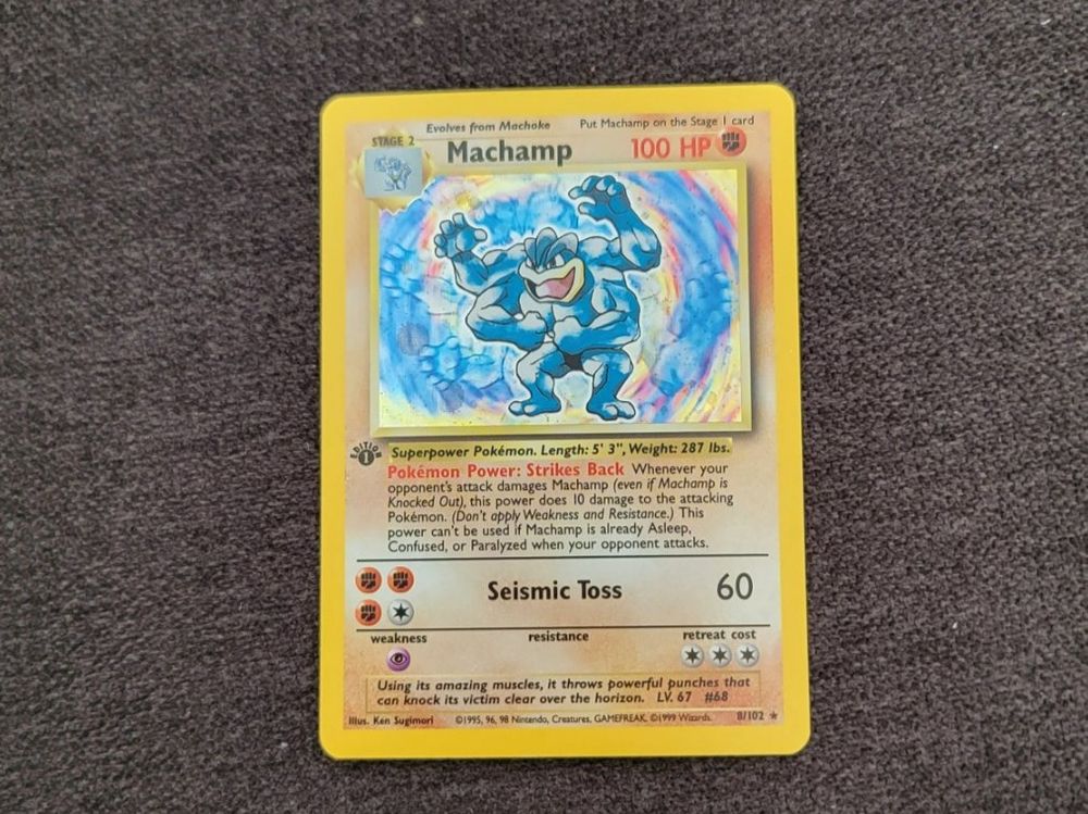 Pokemon Machamp 1. Generation | Kaufen auf Ricardo