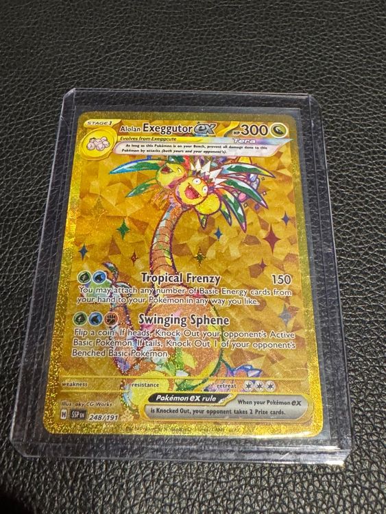 Alolan Exeggutor ex | Secret Rare | Surging Sparks 248 | EN (Gebraucht ...