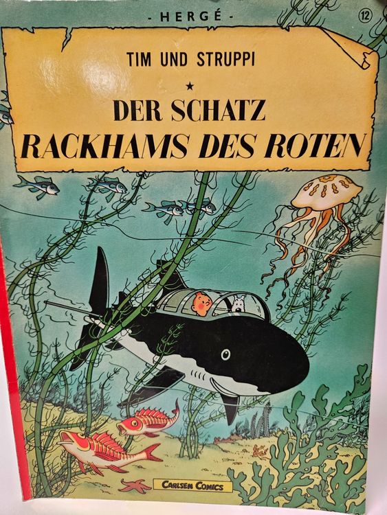 Tim und Struppi Nr. 12 / Schatz Rackhams des Roten / #WT18 (Gebraucht ...