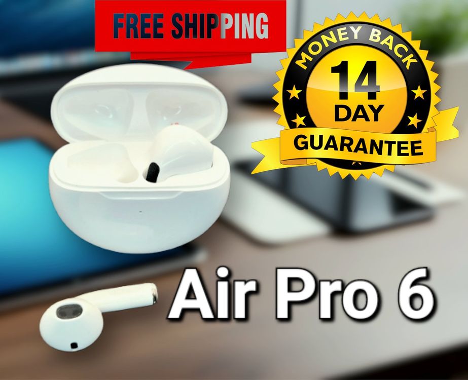 Air Pro 6 - Bluetooth in-ear headphones (white) | Kaufen auf Ricardo