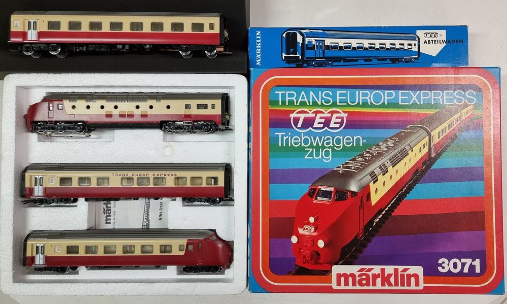 Märklin Diesel RAm TEE I 4-teilig gebraucht, Art. 3071/4071 | Kaufen ...